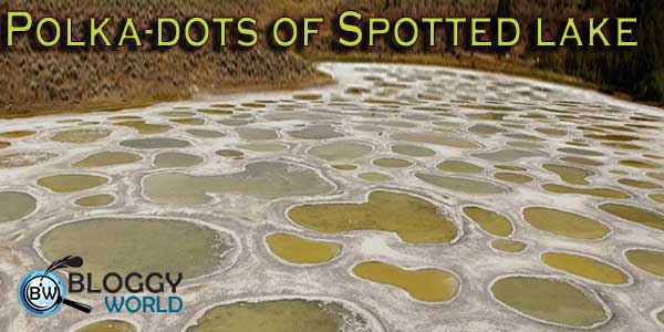 Geographical Features of the Spotted Lake (Lake Khiluk)