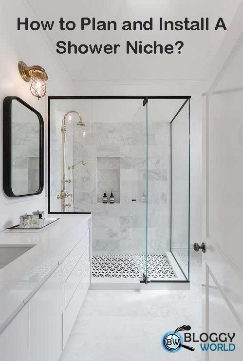 A DIY Installation Shower Niche Guide - | Tile A Shower Niche